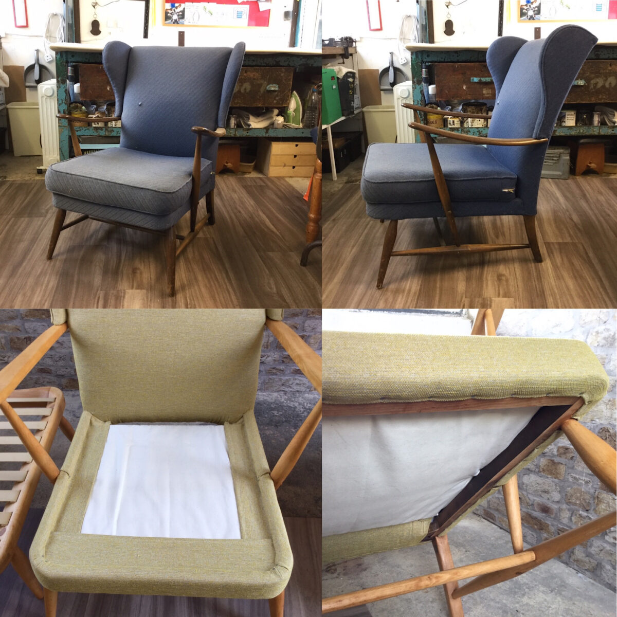 Portfolio of refurbished mid century furniture - Take A Pew